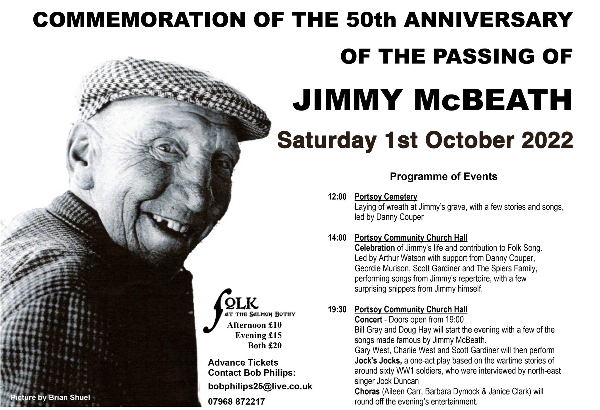 Folk at the Salmon Bothy Remember Jimmy McBeath - TMSA